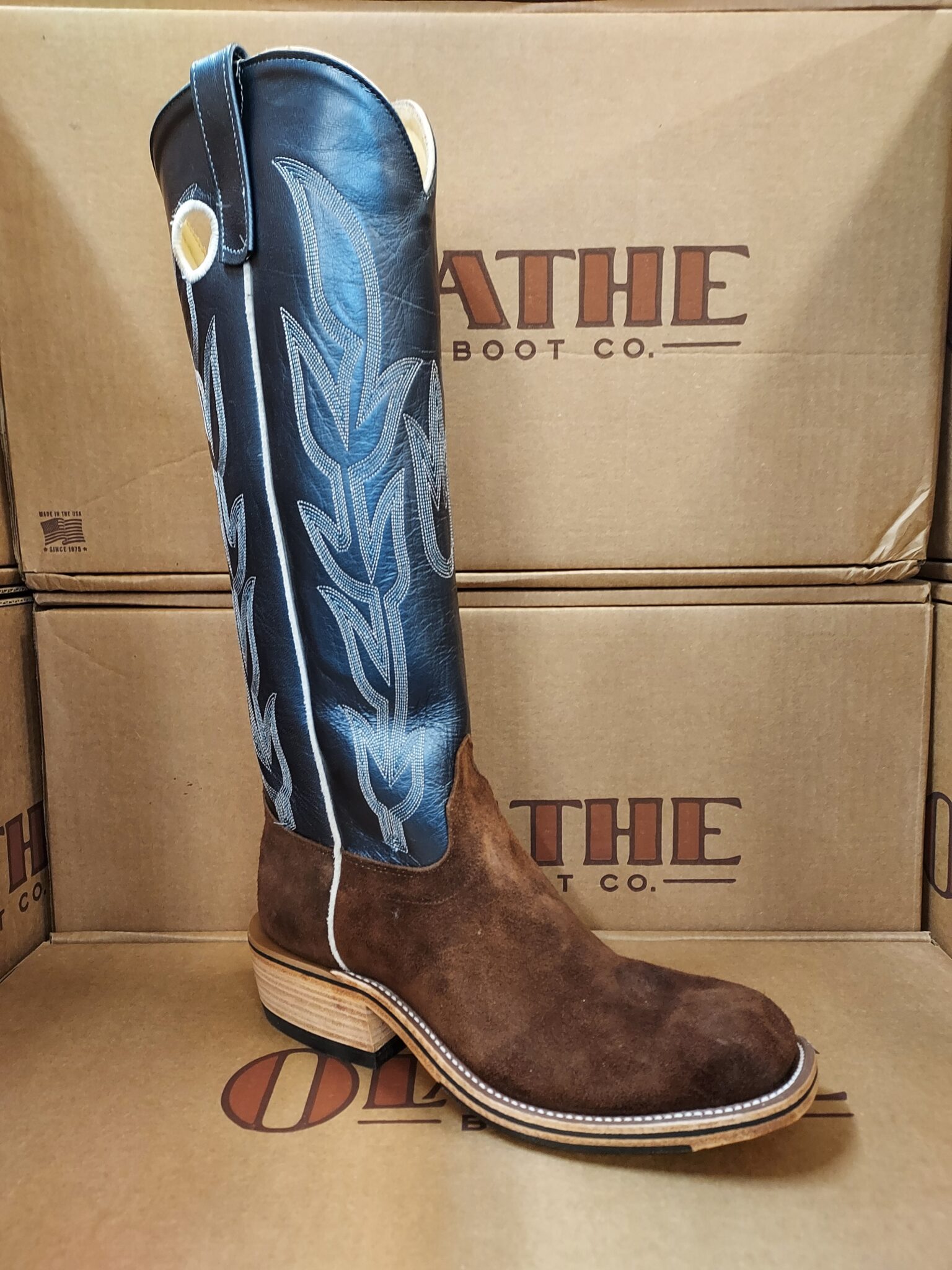 Olathe TT15 Raiz Waxy Kudu Reverse - Little Joe's Boots