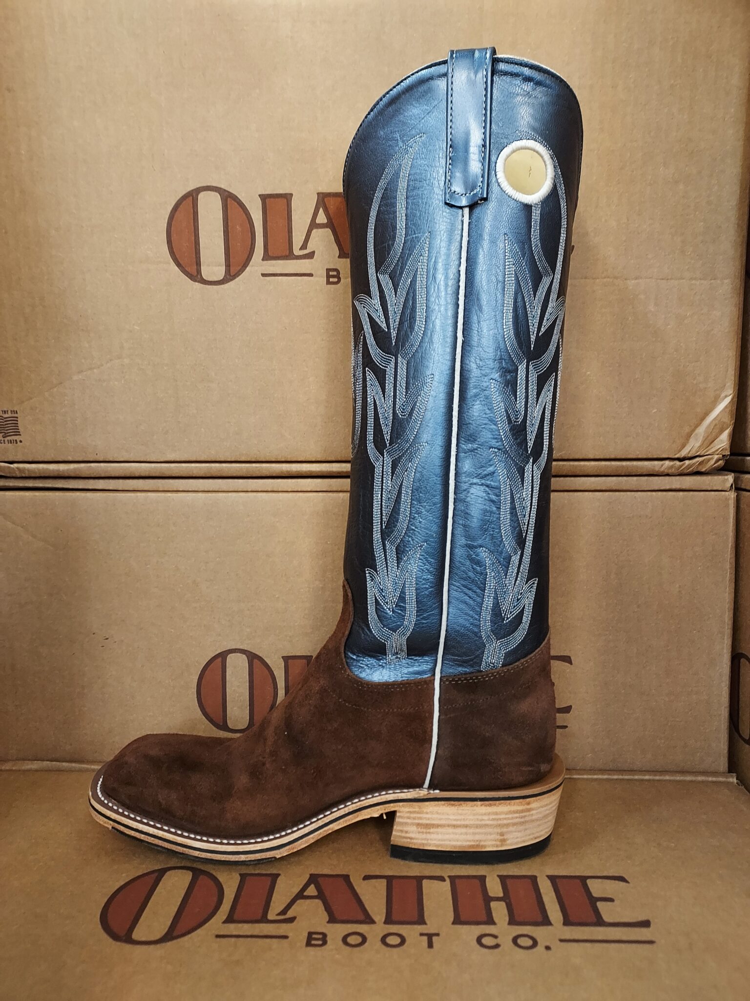 Olathe TT15 Raiz Waxy Kudu Reverse - Little Joe's Boots