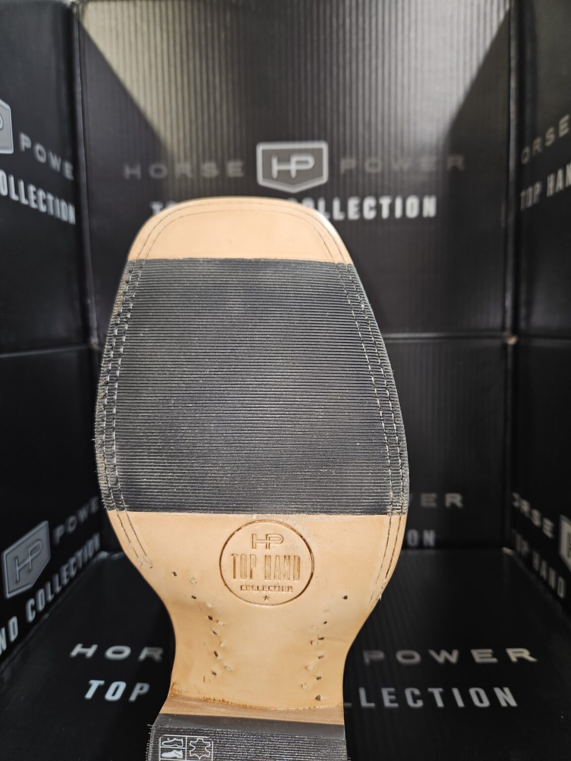 Top Hand HP8002 Black Caiman Belly - Little Joe's Boots